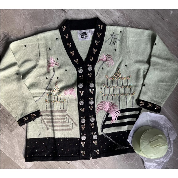 Storybook Knits | Sweaters | Vintage Storybook Knits Embellished ...